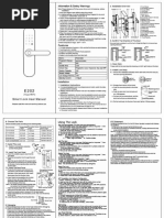 Tuya Smart Door Lock User Manual | PDF | Wi Fi | Password