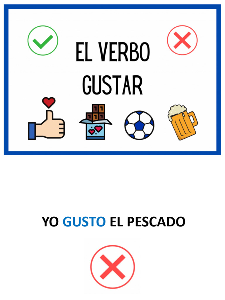 Verbo Gustar | PDF