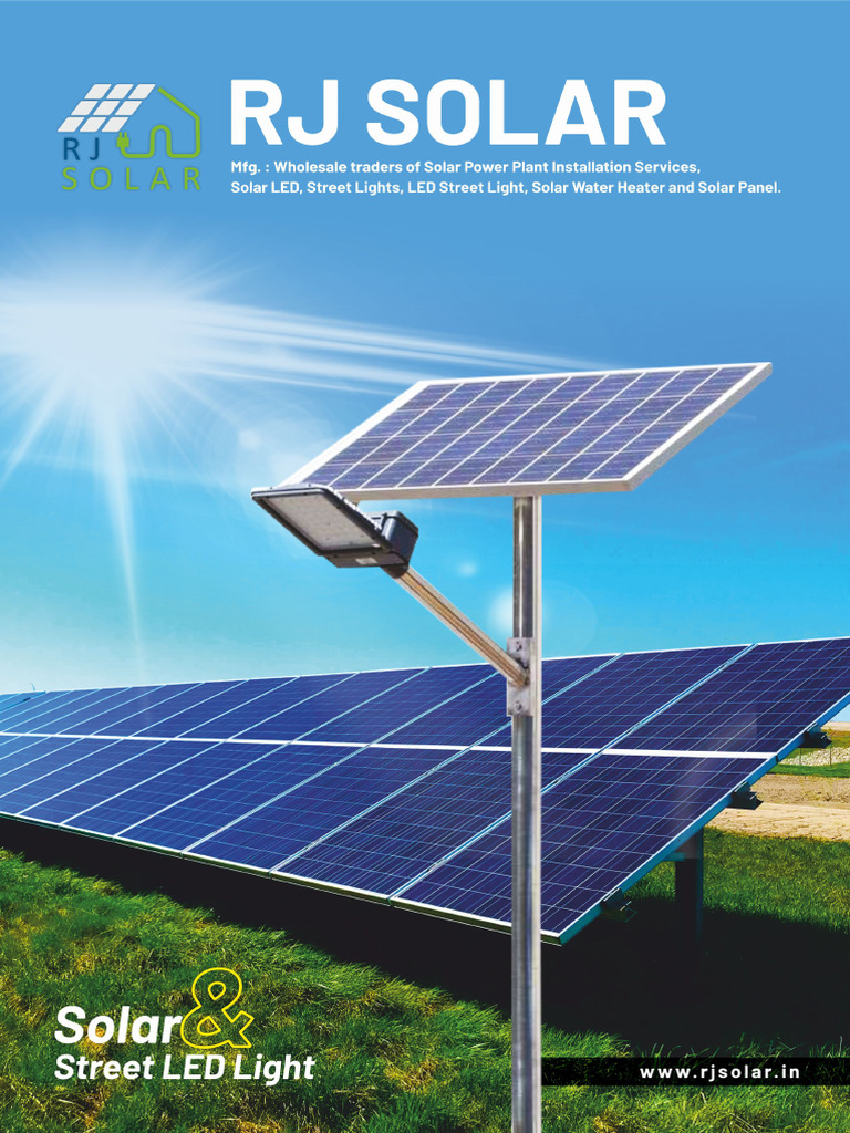 RJ Solar Catalogue | PDF