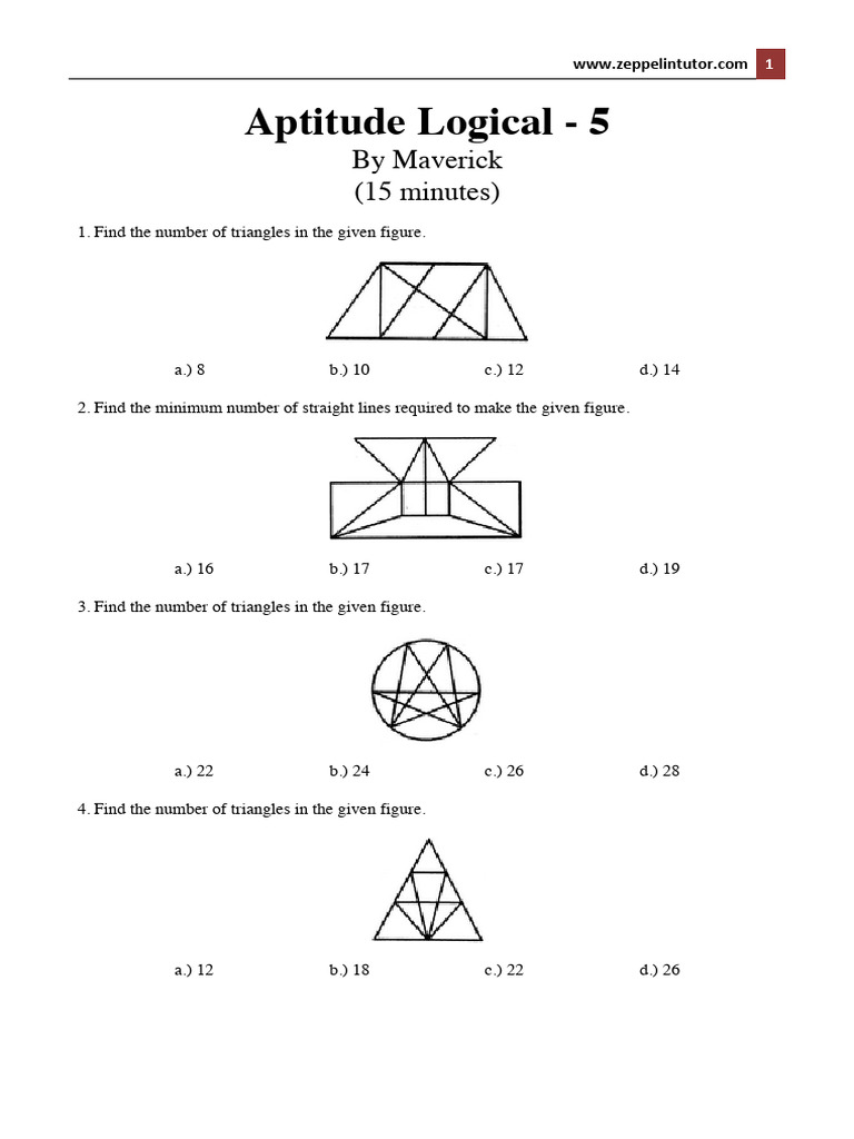 Aptitude 5 | PDF | Teaching Methods & Materials | Computers