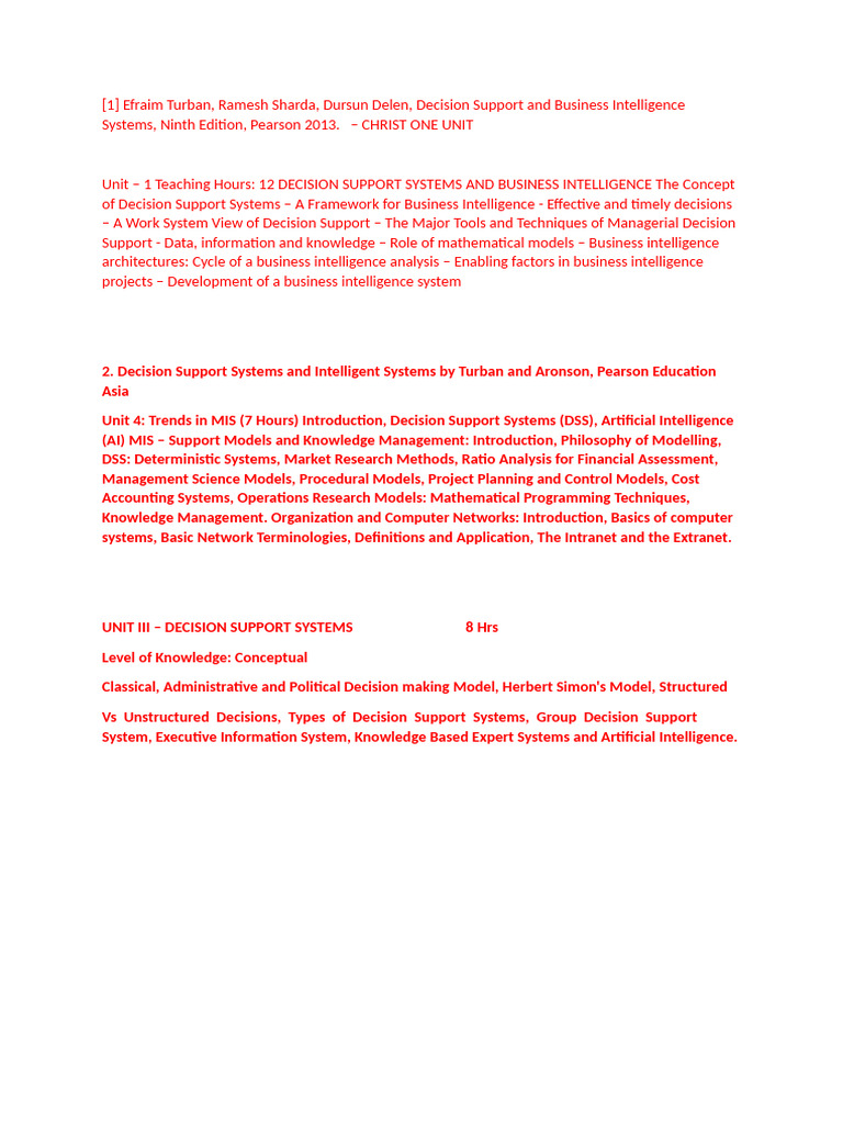 Kalai DSS | PDF | Decision Support System | Conceptual Model