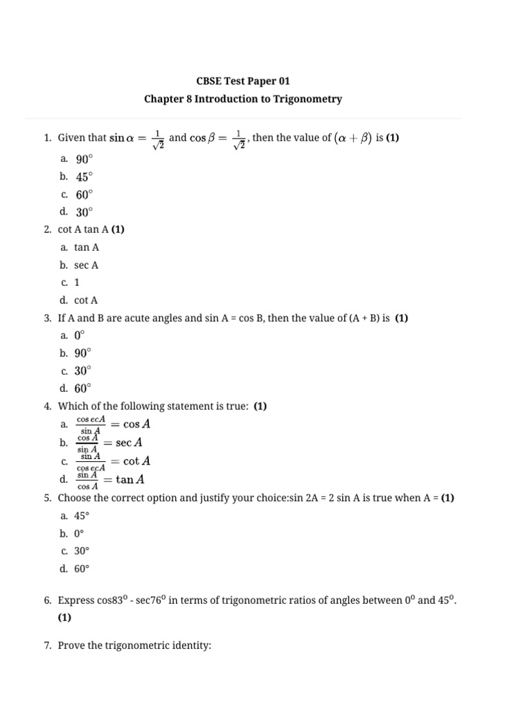 Trig Intro A Pdf