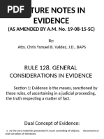 CLJ 5: Understanding Criminal Evidence | PDF | Evidence (Law) | Burden ...