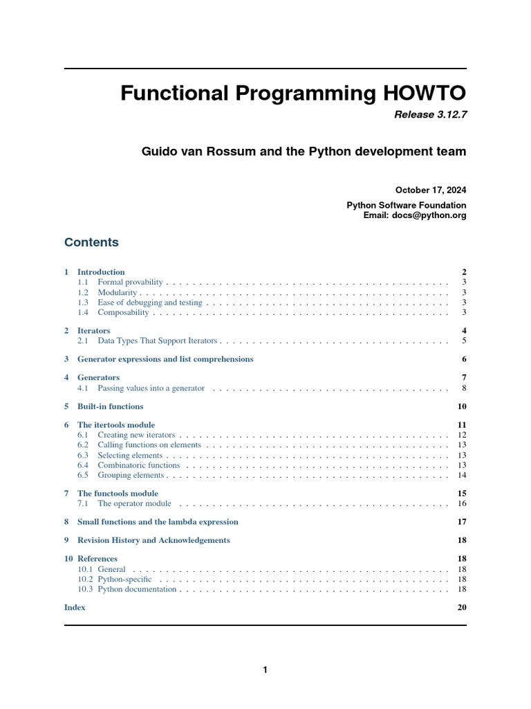 howto-functional | PDF | Computer Program | Programming