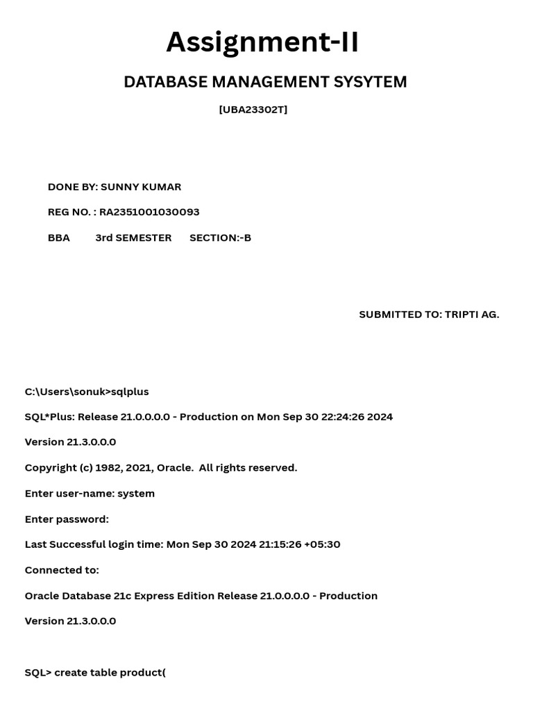 Assignment 2 | PDF | Computer Data | Computing Assignment 2 | PDF | Computer Data | Computing