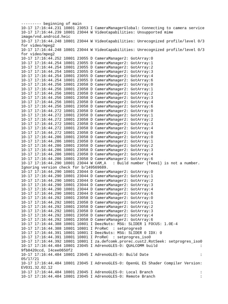 Log Cat 1729174604118 | PDF | Software Engineering | Computer Programming