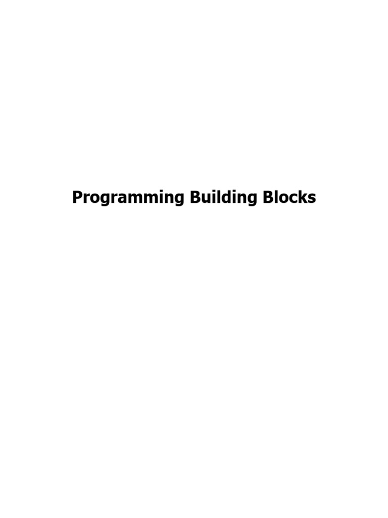 Chap 9 Decision Making and Programming | PDF | Algorithms | Computer Programming
