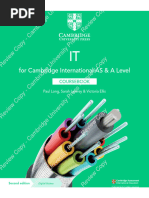 Cambridge International As & A Level 9618 Computer Science Syllabus For Examination in 2024 and ...