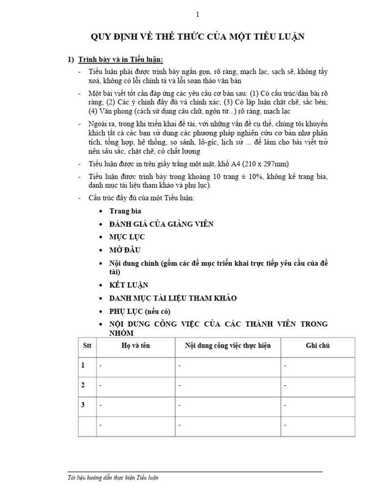 The Thuc Tieu Luan - QTH | PDF