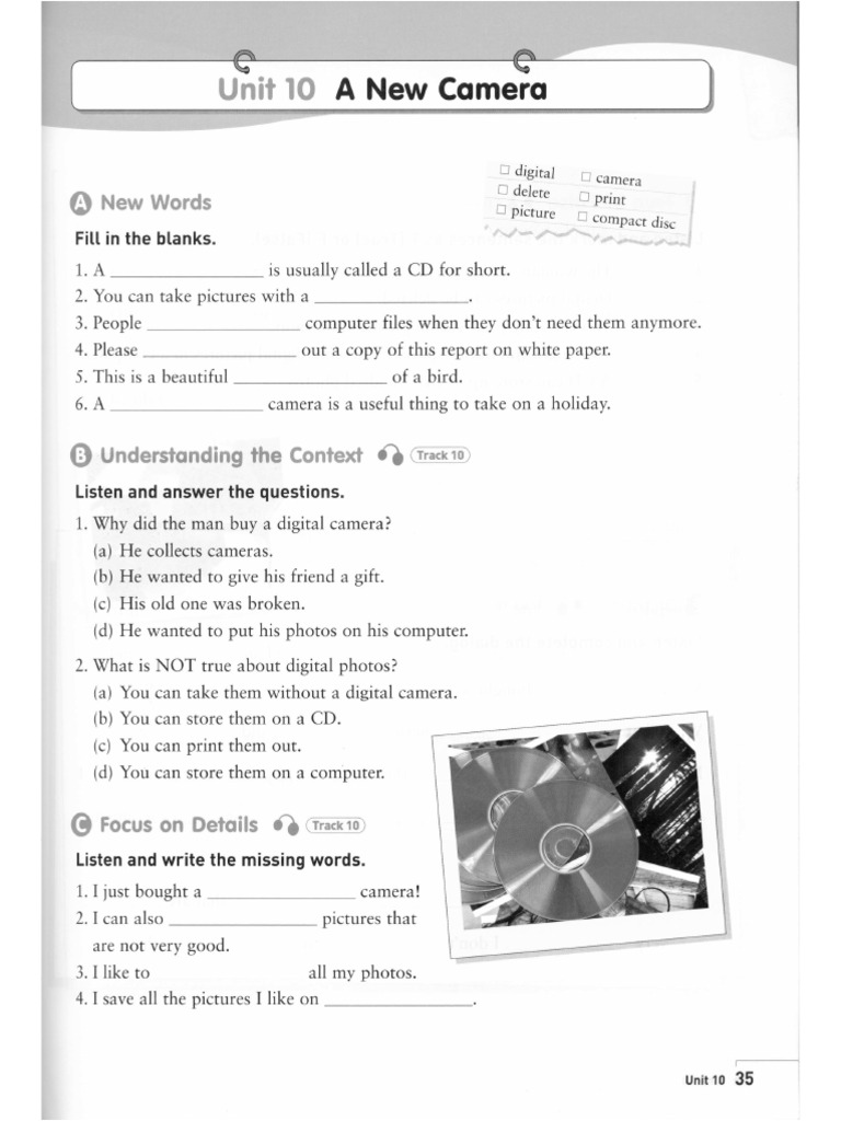 Dictation 10 - New Camera | PDF