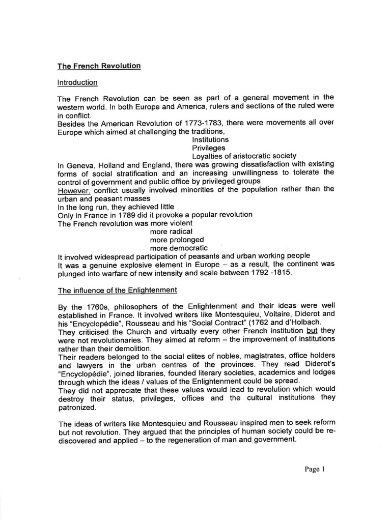 As French Revolution PDF | PDF
