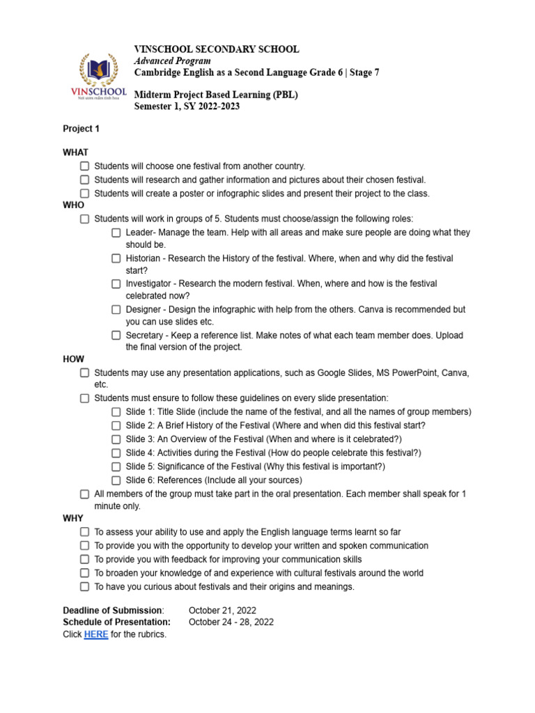 Advanced Program | PDF | Project Based Learning | Human Communication