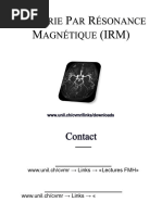 Techniques IRM : FLAIR, STIR, FATSAT | PDF | Imagerie par résonance ...