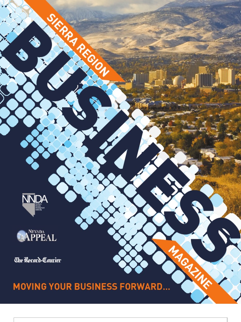 Sierra Region Business Magazine | PDF | Entrepreneurship | Nevada