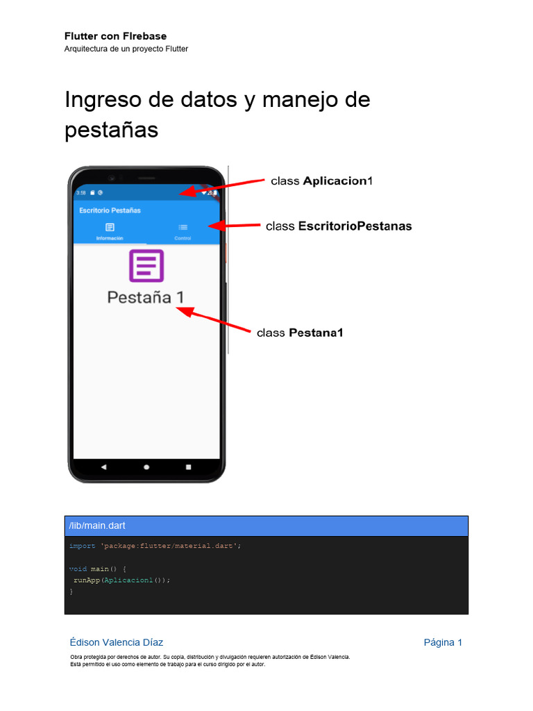 Flutter+Dart+Firebase - guía 3 | PDF | Alphabet Inc. | Software del sistema Flutter+Dart+Firebase - guía 3 | PDF | Alphabet Inc. | Software del sistema