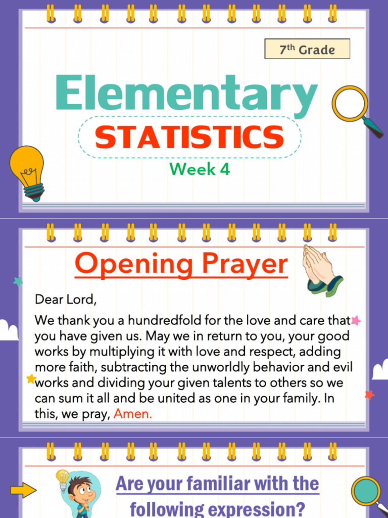 Elementary Statistics Week 4 5 | PDF | Level Of Measurement ...