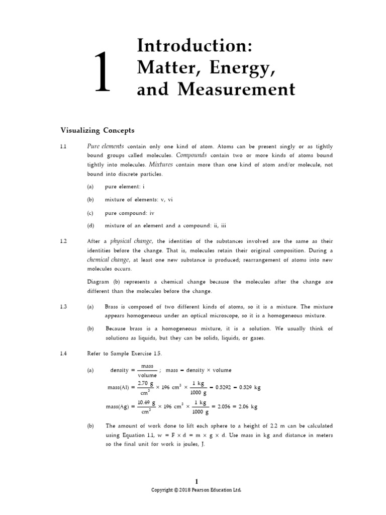 M01 Wils1229 14 Se C01 | PDF | Significant Figures | Mixture