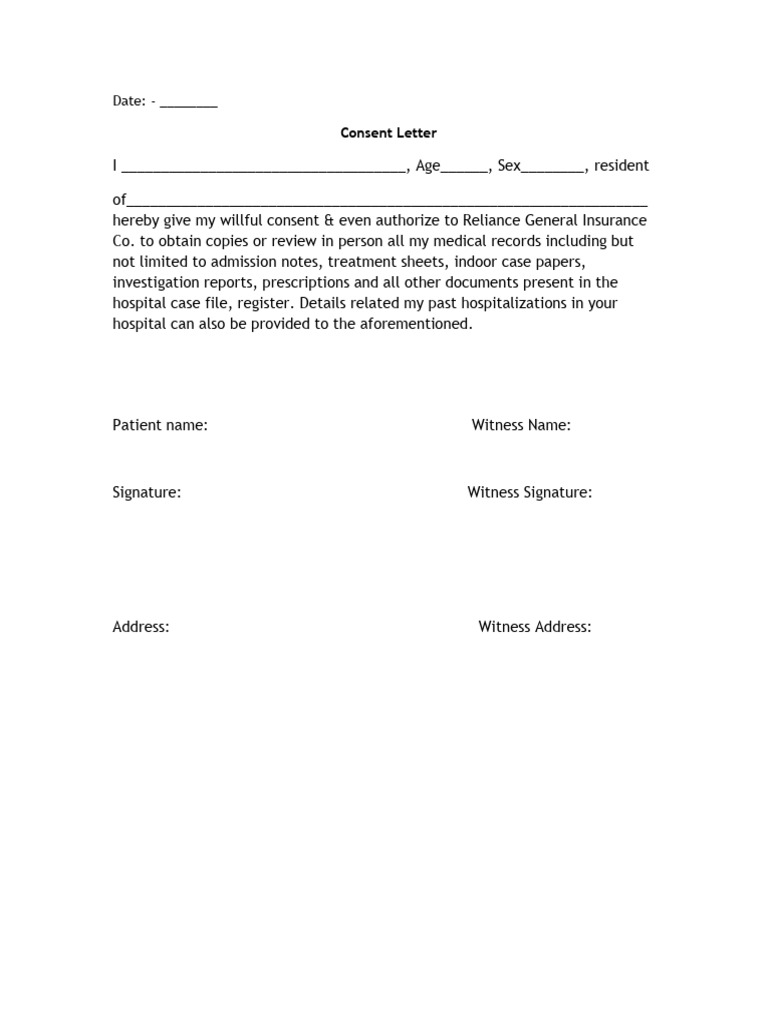 Consent Letter Ishrat | PDF | Self-Improvement