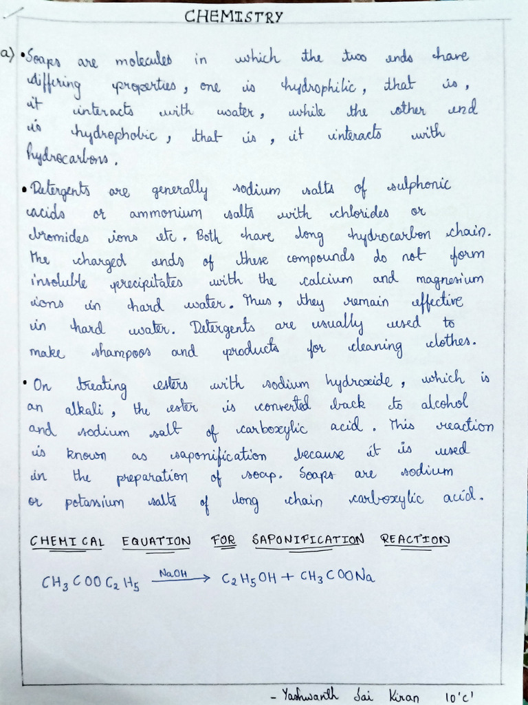 sai kiran chem hw | PDF