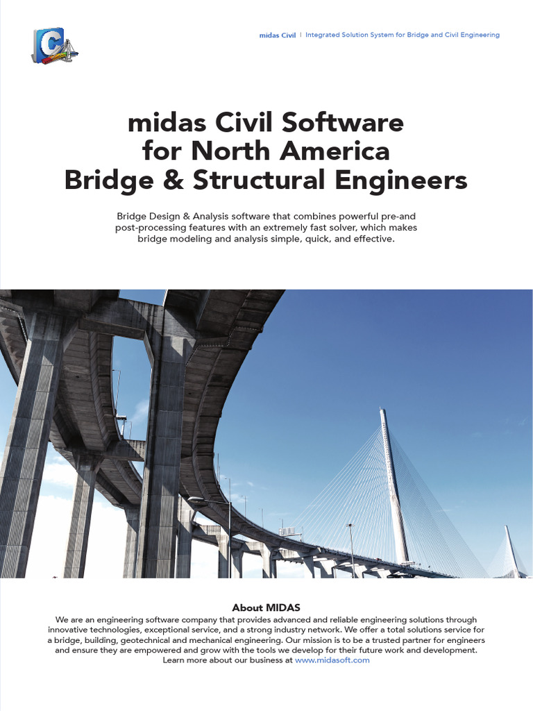 Midas Civil Software Produc | PDF