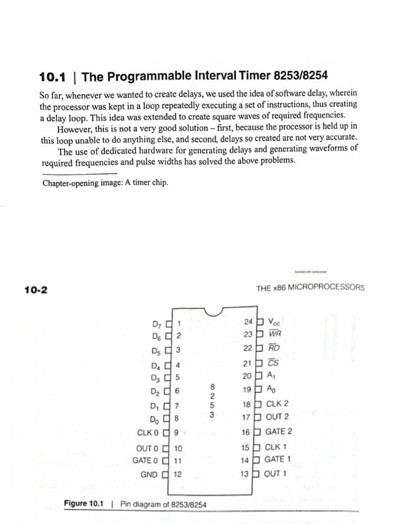 8253 Programmable Interval Timer Pdf