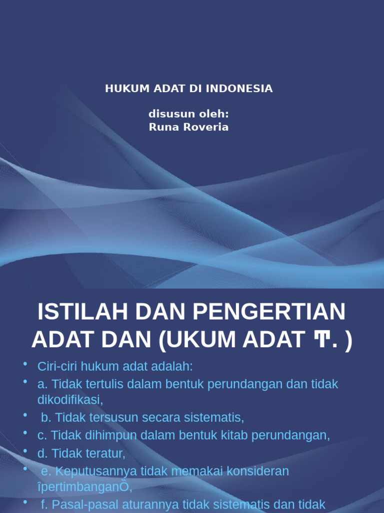 Runa | PDF | Ilmu Sosial | Hukum