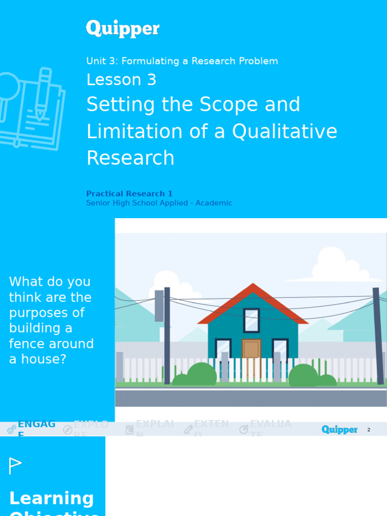 Research Scope and Limitations Guide | PDF | Methodology | Science