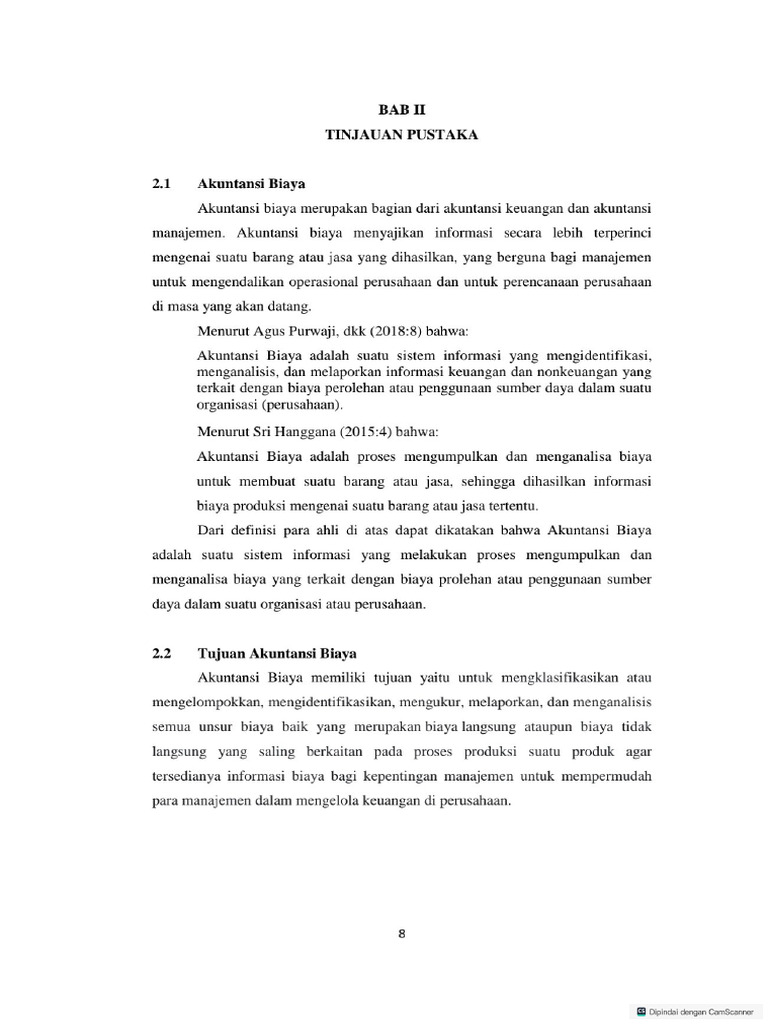 Akutansi Biaya-1 | PDF