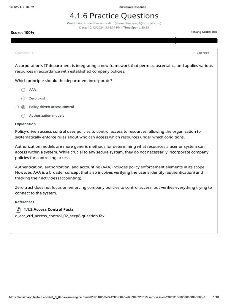 Learning Platform - CompTIA-ACl | PDF | Computer Access Control ...