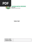 Life Sciences Grade 10 Revision Answers Term 2 - 2023 | PDF | Stoma | Heart