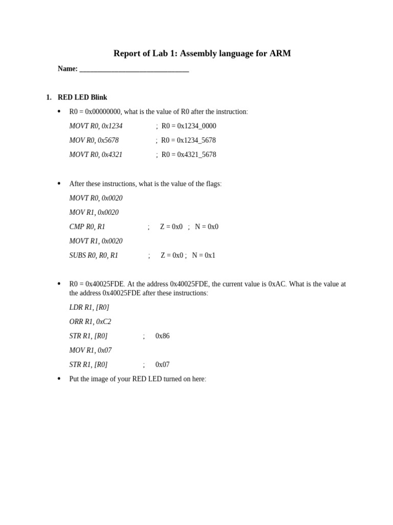 Report of Lab 1 | PDF | Teaching Methods & Materials | Computers