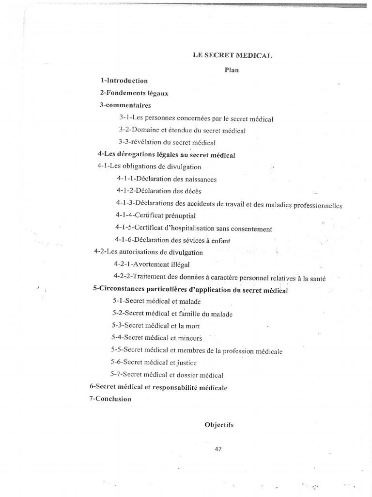 Le Secret Medical | PDF