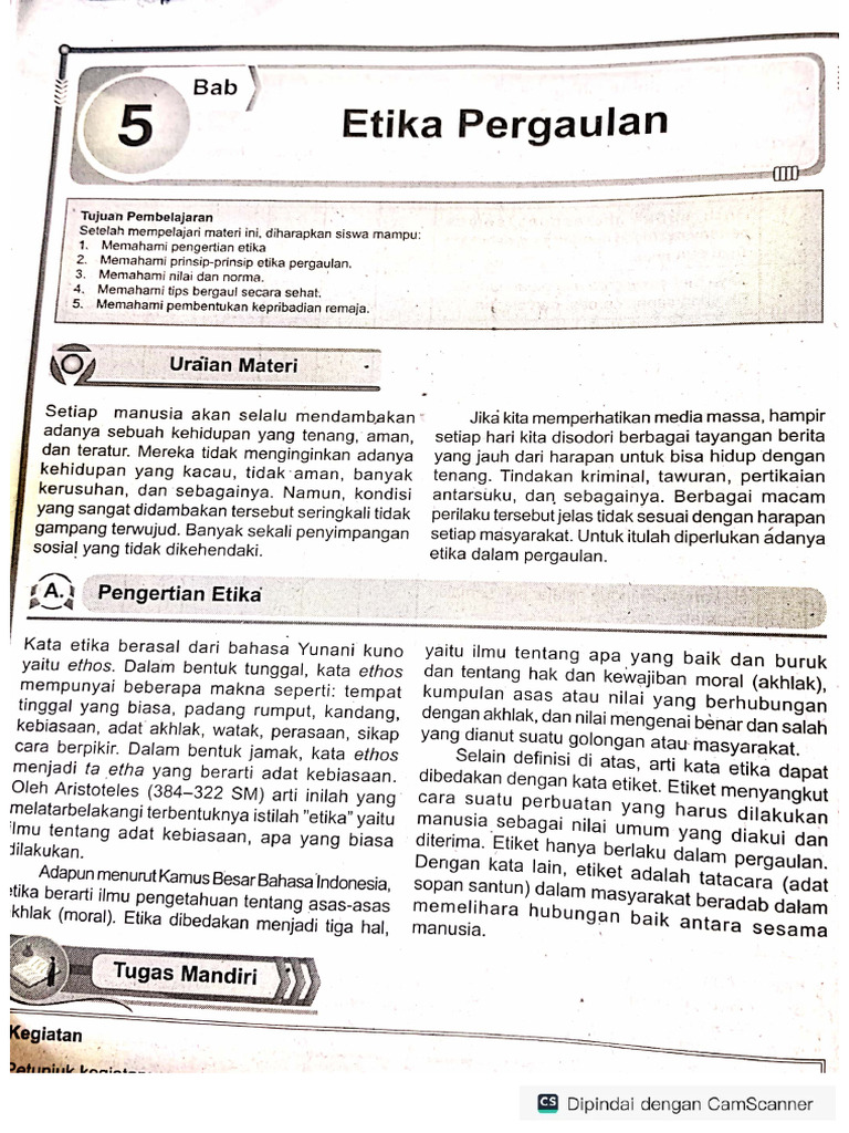 Etika pergaulan | PDF