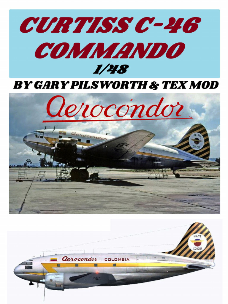 Curtiss Commando Aerocondor 1 48 2nd Edition | PDF