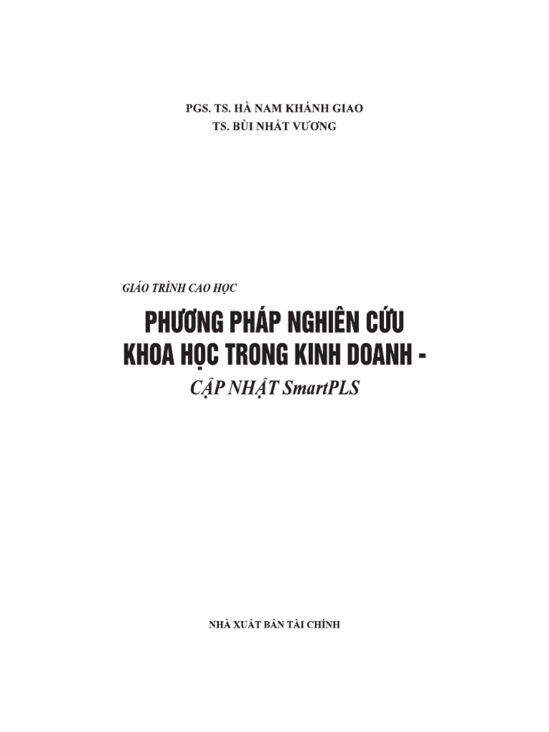 PHNG Phap Nghien Cu Khoa Hoc Trong K | PDF