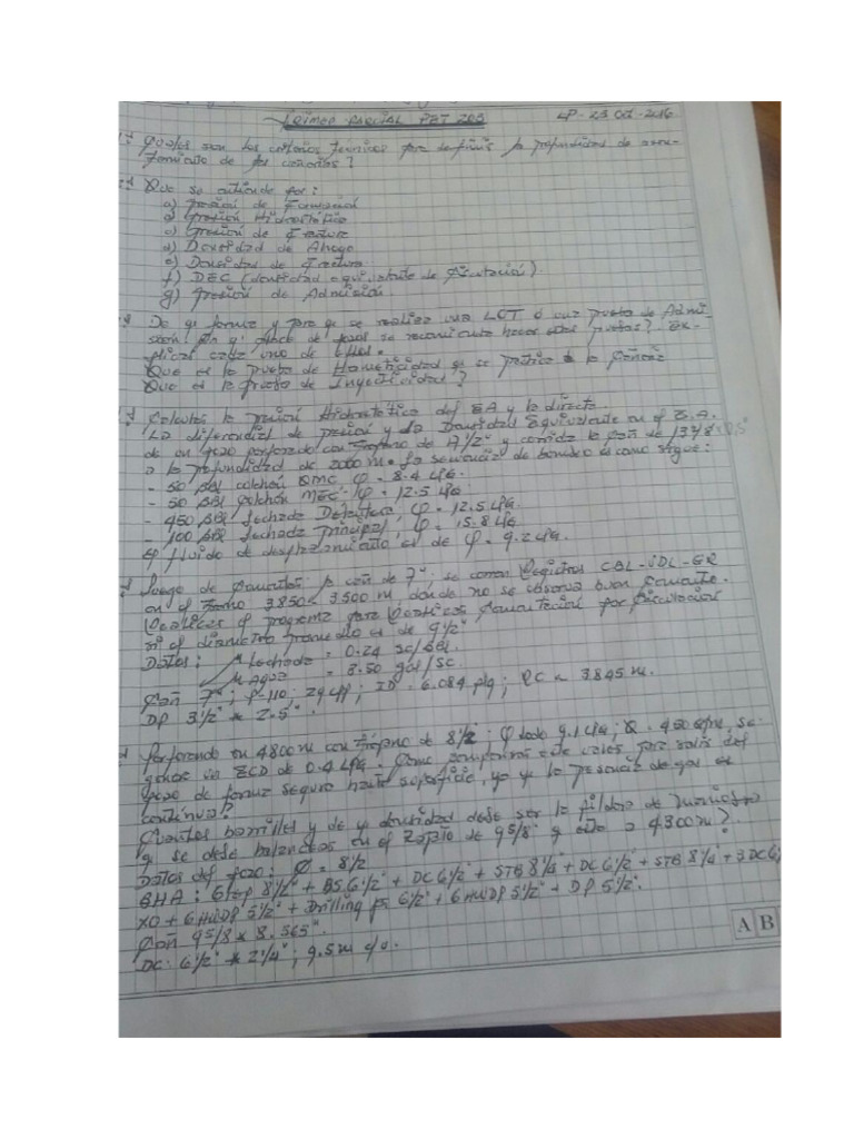 Examenes Perfo 4 Primer | PDF