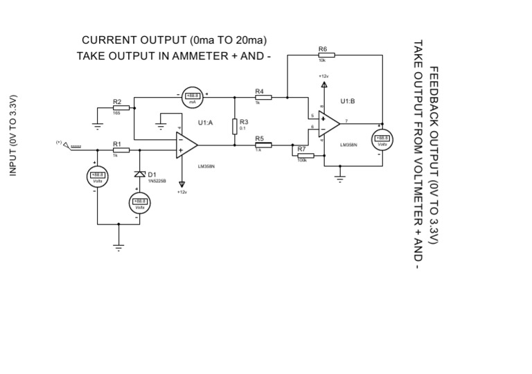 V To I Converter With FB | PDF | Electrical Engineering | Electronics