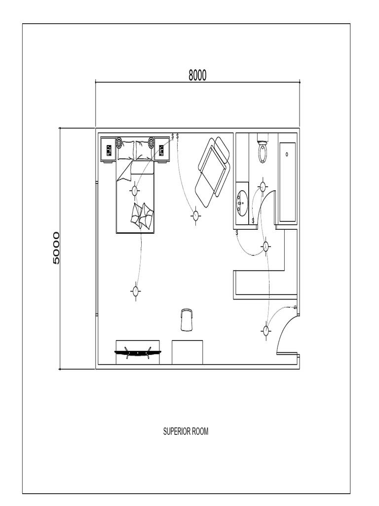 Interior 1 500 Scale (Superior Room) | PDF