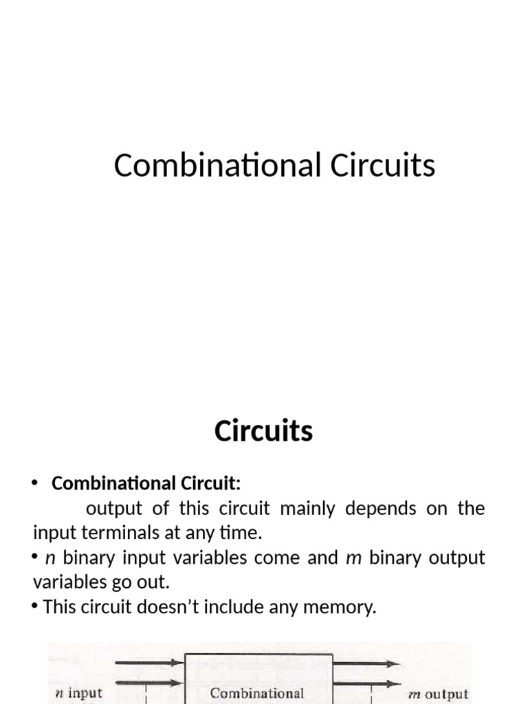 4 Combinational Circuits Adder N Subtractor Pdf Subtraction Electronic Circuits