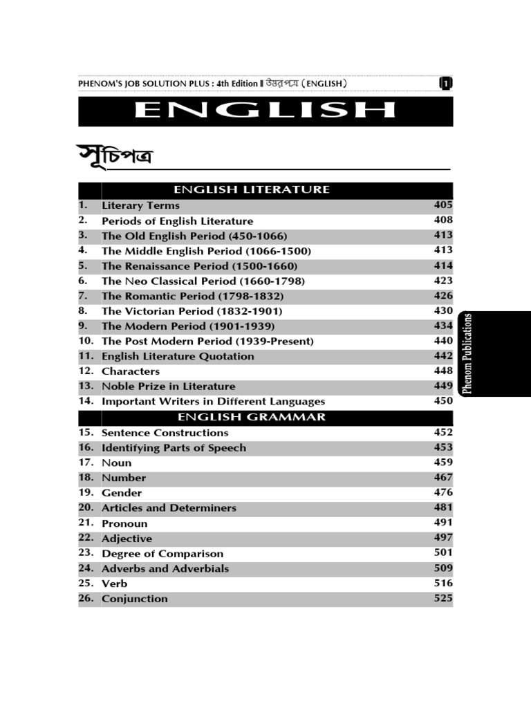 Job Solution 4th Edition (English GK Bangladesh) (73 Page) | PDF | Part Of Speech | English Language