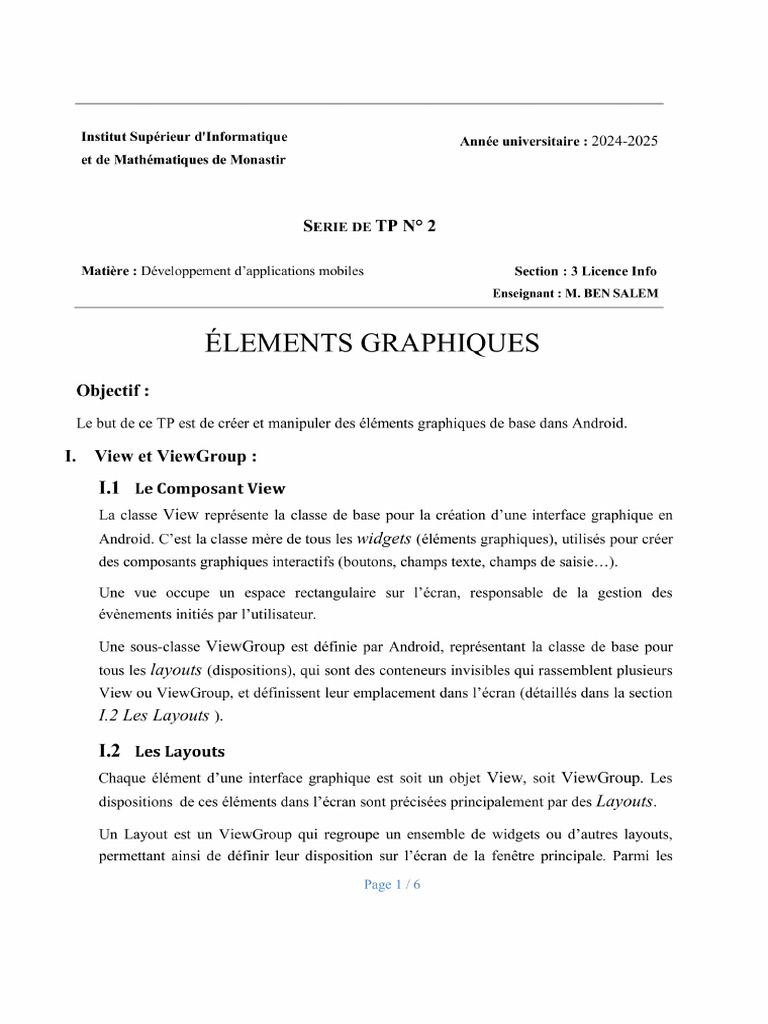 TP02 Dev Mobile | PDF