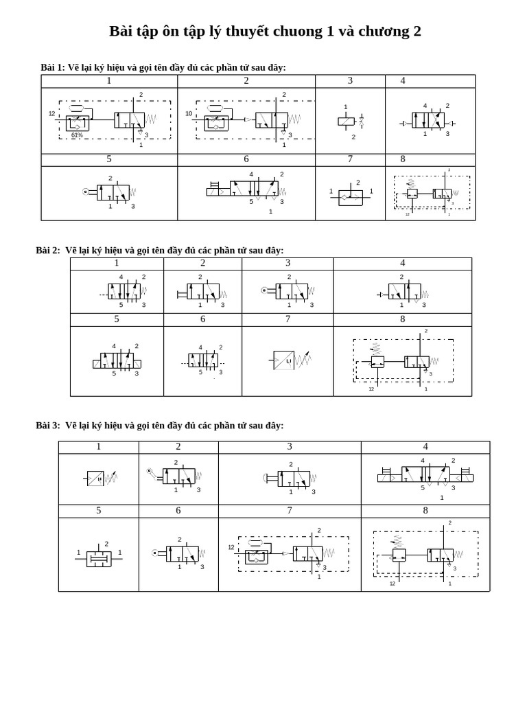 Bai Tap On Ly Thuyet C1+C2 | PDF