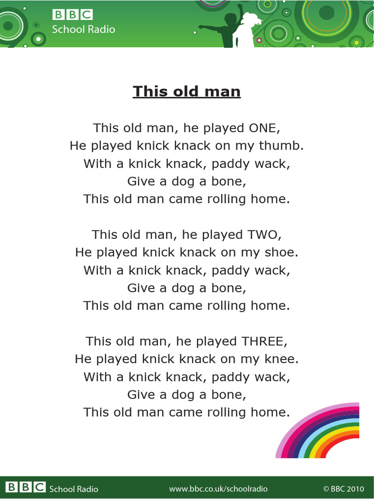 This Old Man | PDF | Art