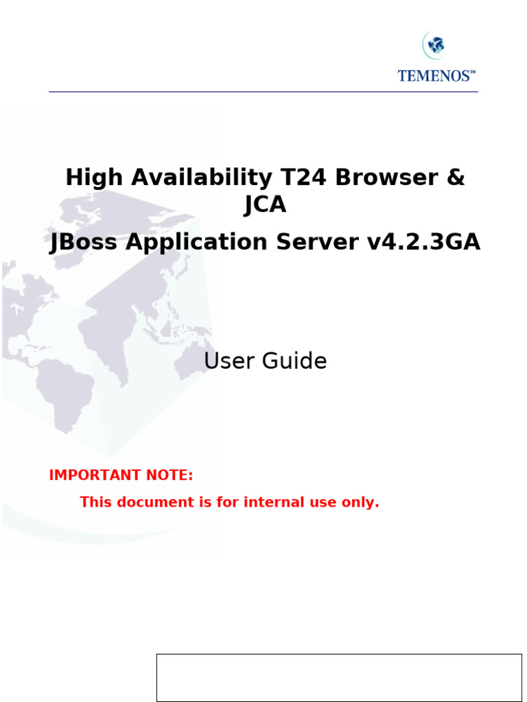 JBoss UG JCA HIGH AVAILABILITY | PDF | Computer Cluster | Load Balancing (Computing)