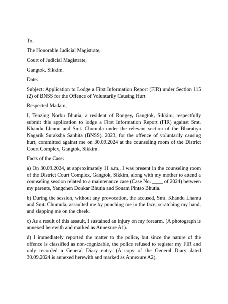 judicial magistrate application | PDF | Affidavit | Crimes