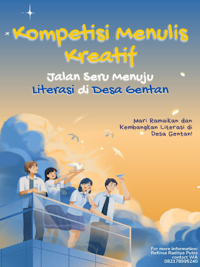 Poster Mari Menulis Kreatif! | PDF