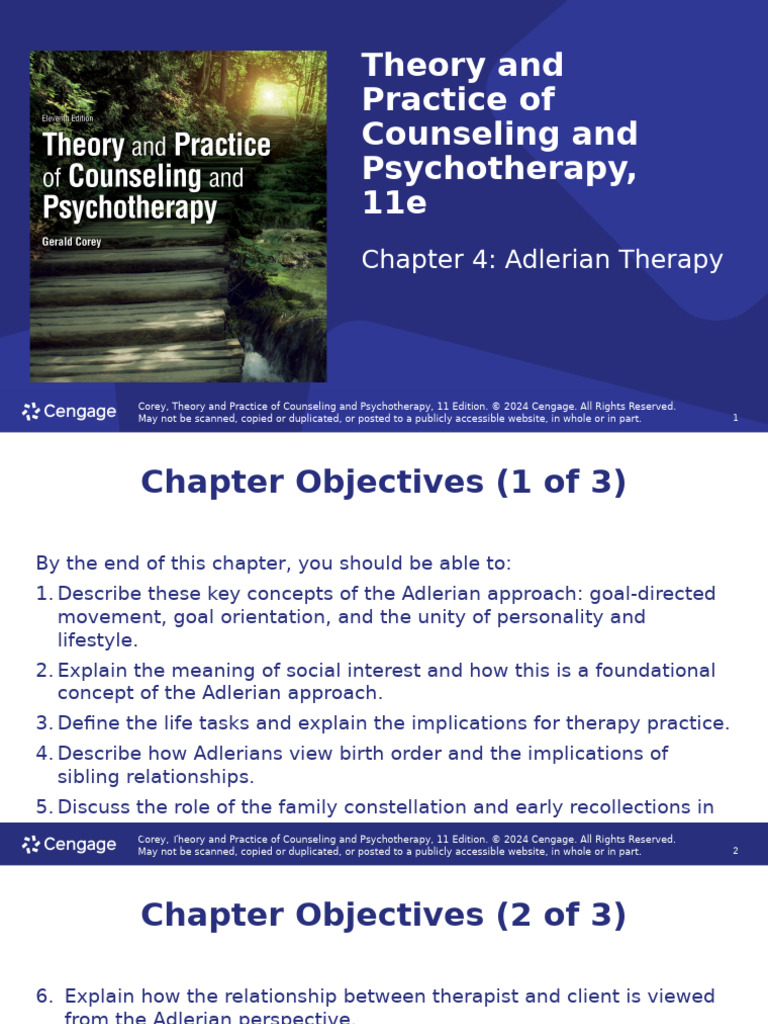 Corey - Theory and Practice of Counseling and Psychotherapy - 11e - PPT - CH05 | PDF ...