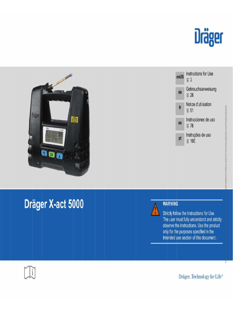 DRAGER X-act 5000 | PDF