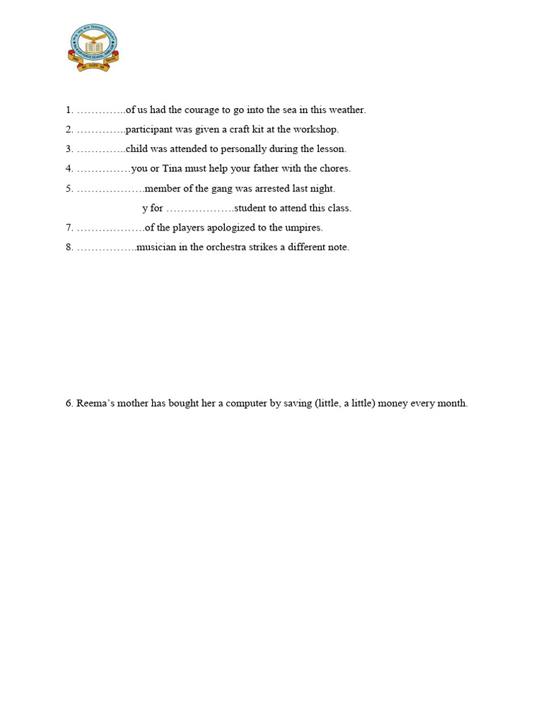Determiners Worksheet II | PDF | Foreign Language Studies | Art