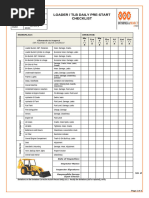 Compactor Daily Inspection Checklist | PDF